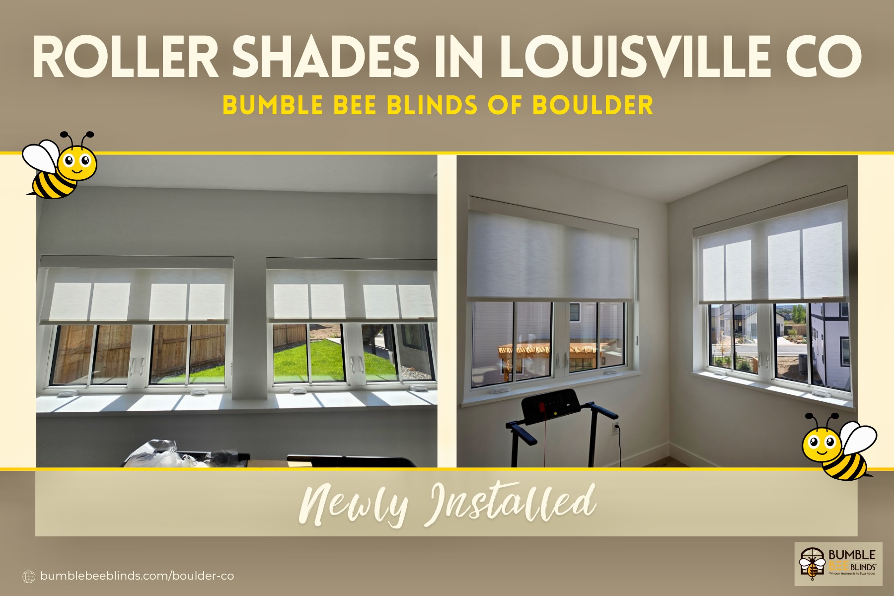 Bumble Bee Blinds of Boulder: Before & After